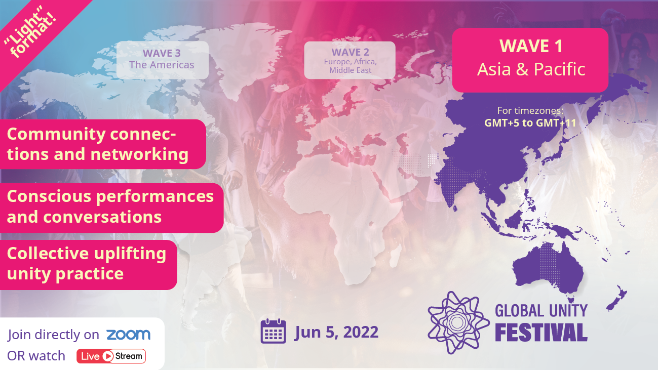 Wave 1 – Central Stage – Jun 5 - Global Unity Festival